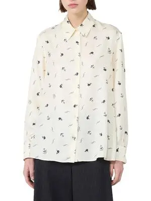 Max Mara Silk Shirt - Ivory