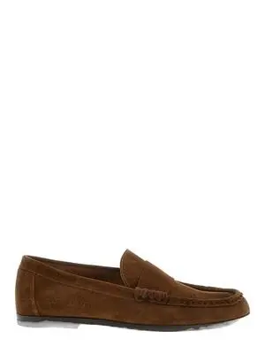 COMMON PROJECTS Mocassini In Suede - Marrone