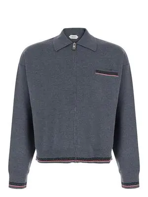 Versace Wool With Greca - Multicolor