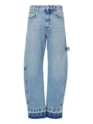 Stella McCartney Mid-rise Wide-leg Jeans - Blue
