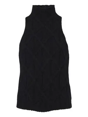 Jardin Des Orangers Wool And Cashmere Top - Black