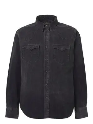 Ralph Lauren Cotton Corduroy Shirt - Black