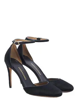 FERRAGAMO Maily Calf Hair Pumps - Blue
