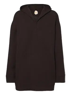 Jardin Des Orangers Hooded Wool And Cashmere Sweater - Brown