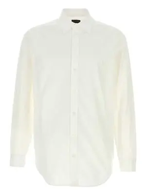 Balenciaga Poplin Shirt - White