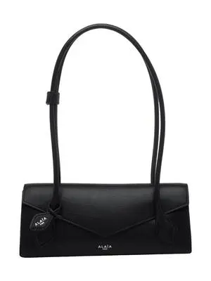 Alaïa Small Teckel Flap Shoulder Bag - Black