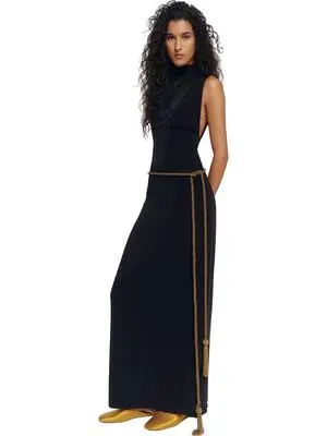 REFORMATION Naya Knit Dress - Black