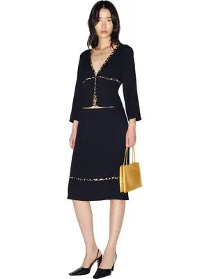 REFORMATION Solstice Two Piece - Black