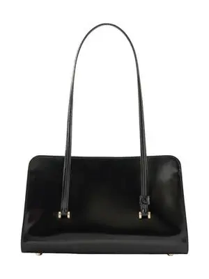 KALLMEYER Magazine Patent-leather Shoulder Bag Black