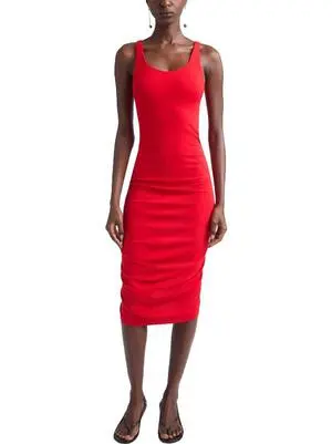 JACQUEMUS Regata Scoop Neck Midi Dress