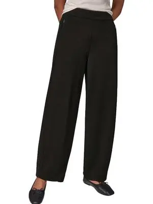 Donna Karan New York Jet Setter High Waist Barrel Leg Pants - Black