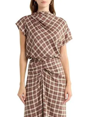 WAYF Laurel Ruched Top
