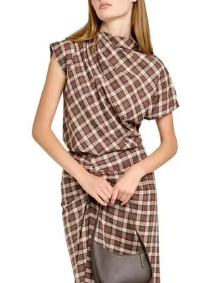 WAYF Laurel Ruched Top