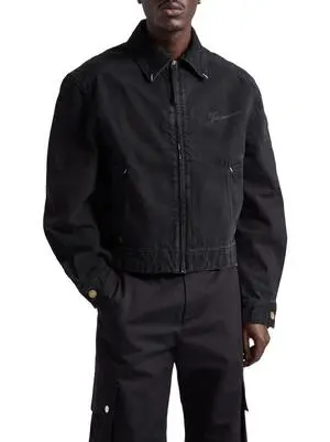 Jacquemus La Veste De-nimes Canevas Jacket - Black