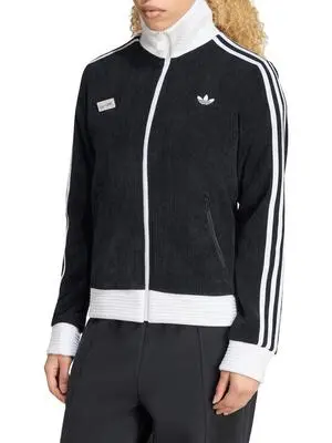 ADIDAS ORIGINALS Corduroy Track Jacket - Black