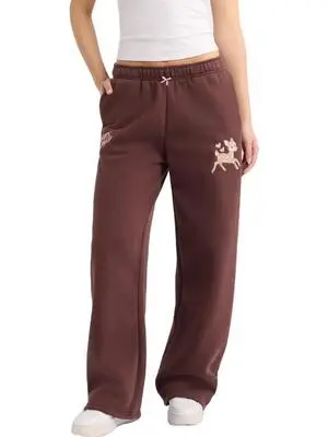 HAPPY CAMP3R Fawn Love Sweatpants Espresso