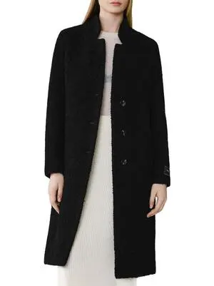 Soia & Kyo Diane Wool Blend Coat - Black