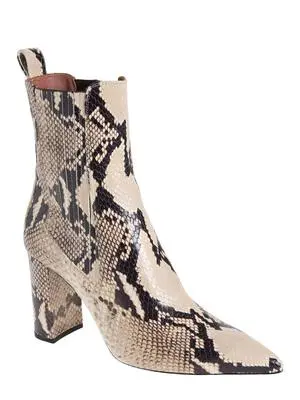 Paris Texas Anja Pointed Toe Chelsea Boot - Naturale