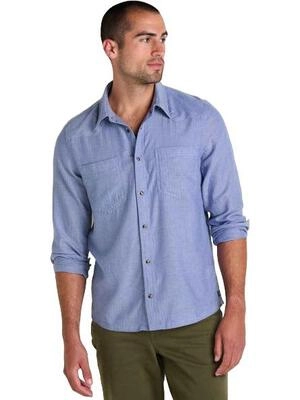 TOAD & CO Airsmyth Western Long Sleeve Shirt - Dew Pattern