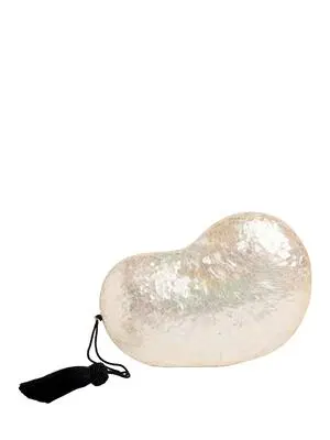 Emm Kuo Mayakoba Clutch - White