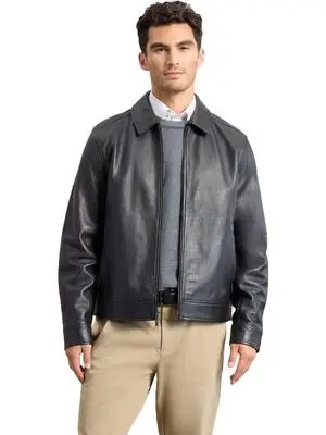 Nordstrom Leather Jacket - Black