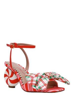 BETSEY JOHNSON Rudolph Orb Heel Sandal