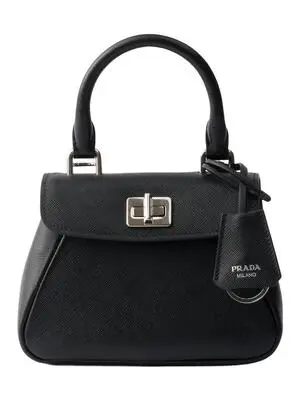 PRADA Prada Avoir Mini Handbag In Saffiano Leather