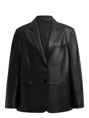 COACH Relaxed Leather Blazer