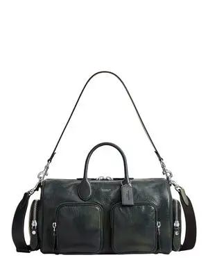 COACH Compass Bag 35 With Pockets - Navy/green