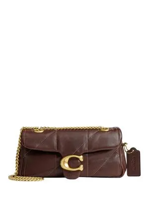 COACH Tabby Shoulder Bag 20 With Quilting Brass/maple