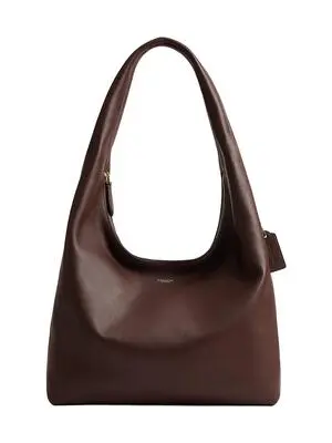 COACH Pillow Brooklyn Shoulder Bag 34 Brass/maple