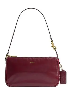 COACH Plaza Bag Brass/dark Cherry
