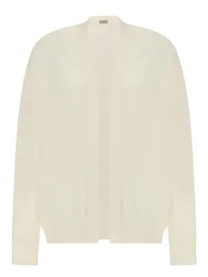 Paul & Shark Wool And Cashmere Cardigan - Milk