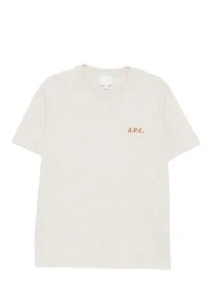 A.p.c. Neutrals T-shirts & Vests T-shirts - Cream