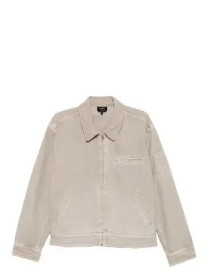 A.p.c. A.P.C. Neutrals Jackets - Denim Jackets Men Cream