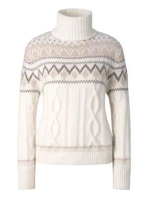 Bogner Lorely Cashmere Sweater - Off-white/beige
