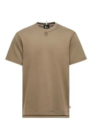 Moncler Coordinates Logo Cotton T-shirt - Green