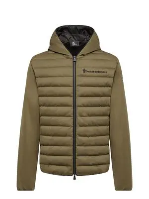 Moncler Padded Zip-up Hoodie - Green