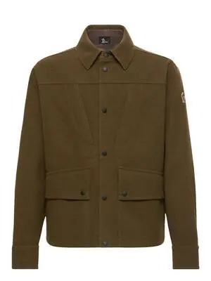 Moncler Interlock Long Sleeve Shirt Green