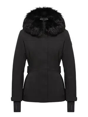 Moncler Loira Padded Hooded Ski Jacket - Black