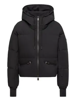Moncler Allesaz Hooded Insulated Ski Jacket - Black