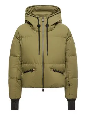 Moncler Allesaz Hooded Insulated Ski Jacket - Green