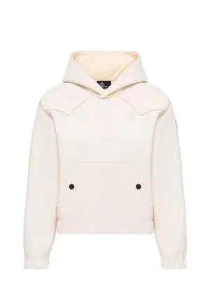 Moncler Interlock Hoodie - White