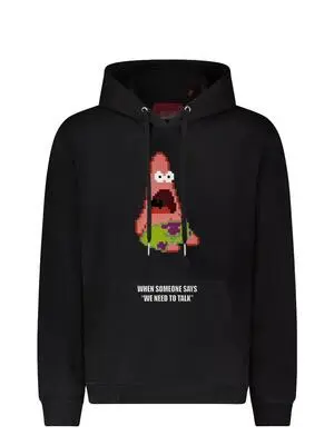 MOSTLY HEARD RARELY SEEN 8-BIT Graphic-print Hoodie - Black