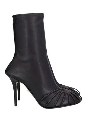 ALEVI MILANO Karen Cage-detail Ankle Boots - Black