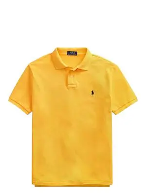 Polo Ralph Lauren Logo-embroidered Piqué Polo Shirt - Yellow