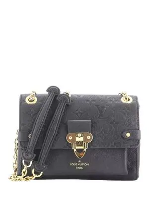 LOUIS VUITTON Vavin Handbag Monogram Empreinte Leather Bb Crossbody Bag Black
