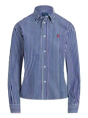 Polo Ralph Lauren Striped Cotton Shirt Blue