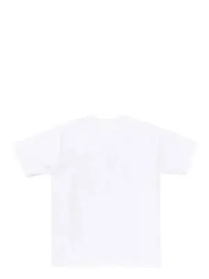 A BATHING APE College Ape Head T-shirt - White