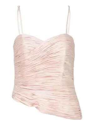 STOLEN STORES Ruched Asymmetric Top
